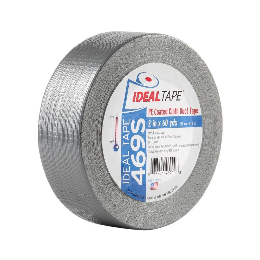 Tape gris de hilo para ducto 2" x 60 yds - Fogel Panamá
